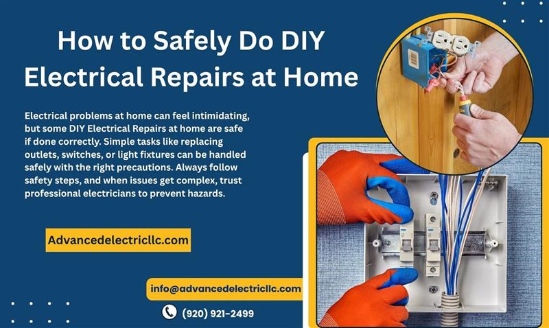 How to Safely Do DIY Electrical Repairs at Home - Fond du Lac ...