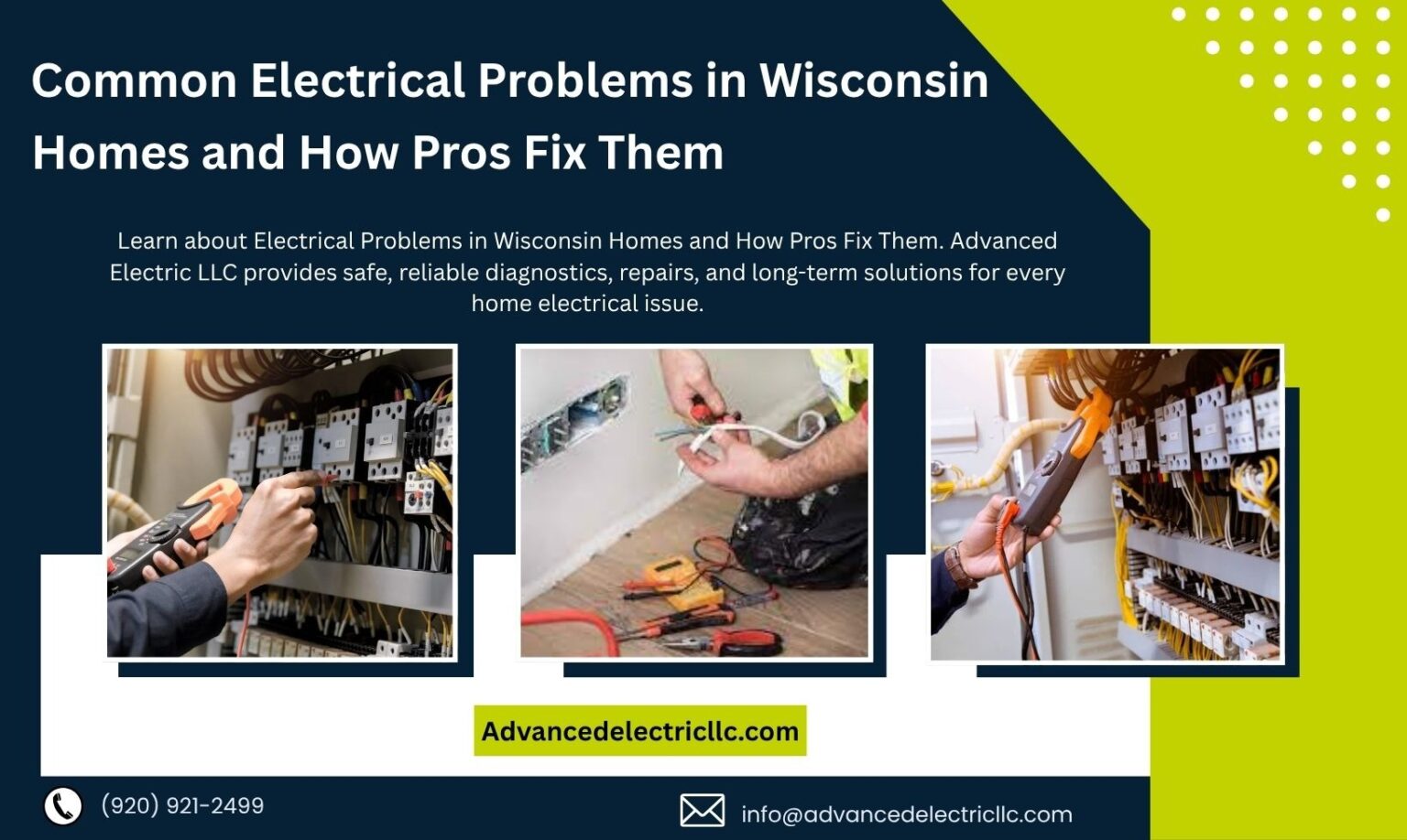 Electrical Problems in Wisconsin Homes and How Pros Fix Them