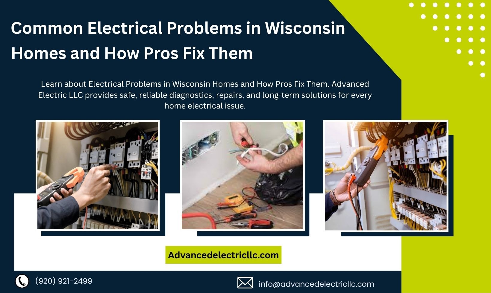 Electrical Problems in Wisconsin Homes and How Pros Fix Them
